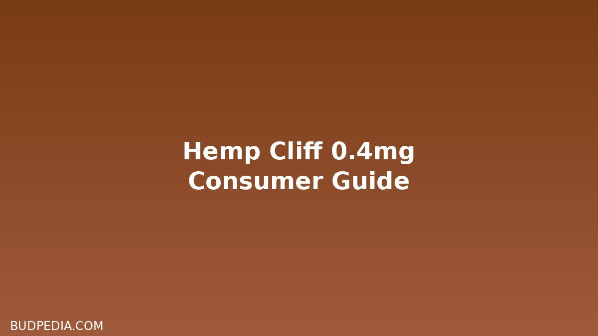 The Hemp Cliff Explained: What the 0.4mg THC Cap Means for Every ...