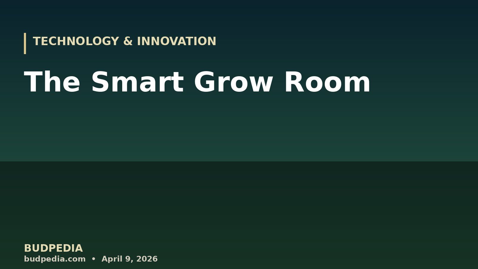Inside the Smart Grow Room: Wireless LED Intelligence Reshapes Cannabis ...